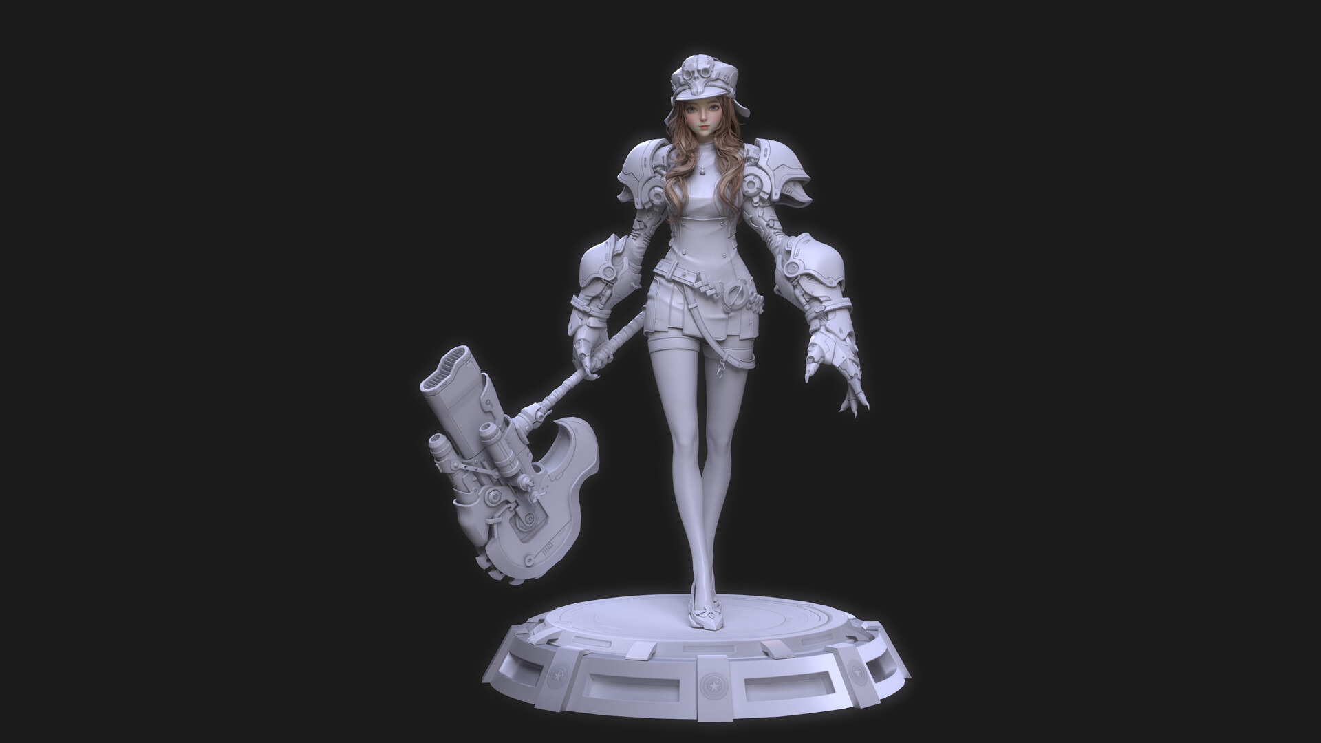 ArtStation - 机械女孩 Mechanical girl