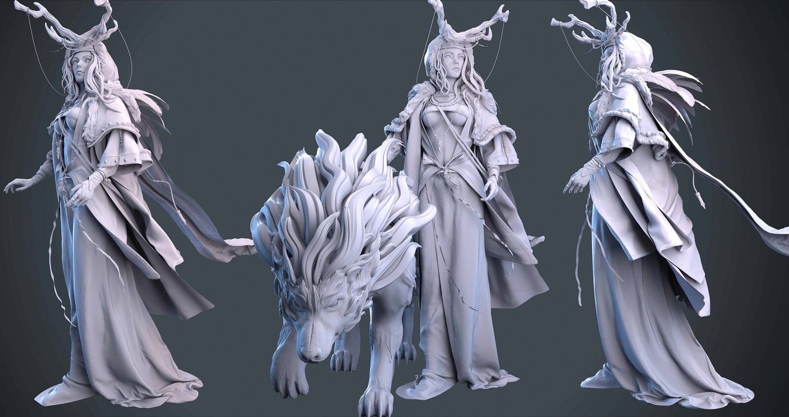 巧课力 CGmomo - 【学生作品】李柏岑 --《狄安娜&小哈》