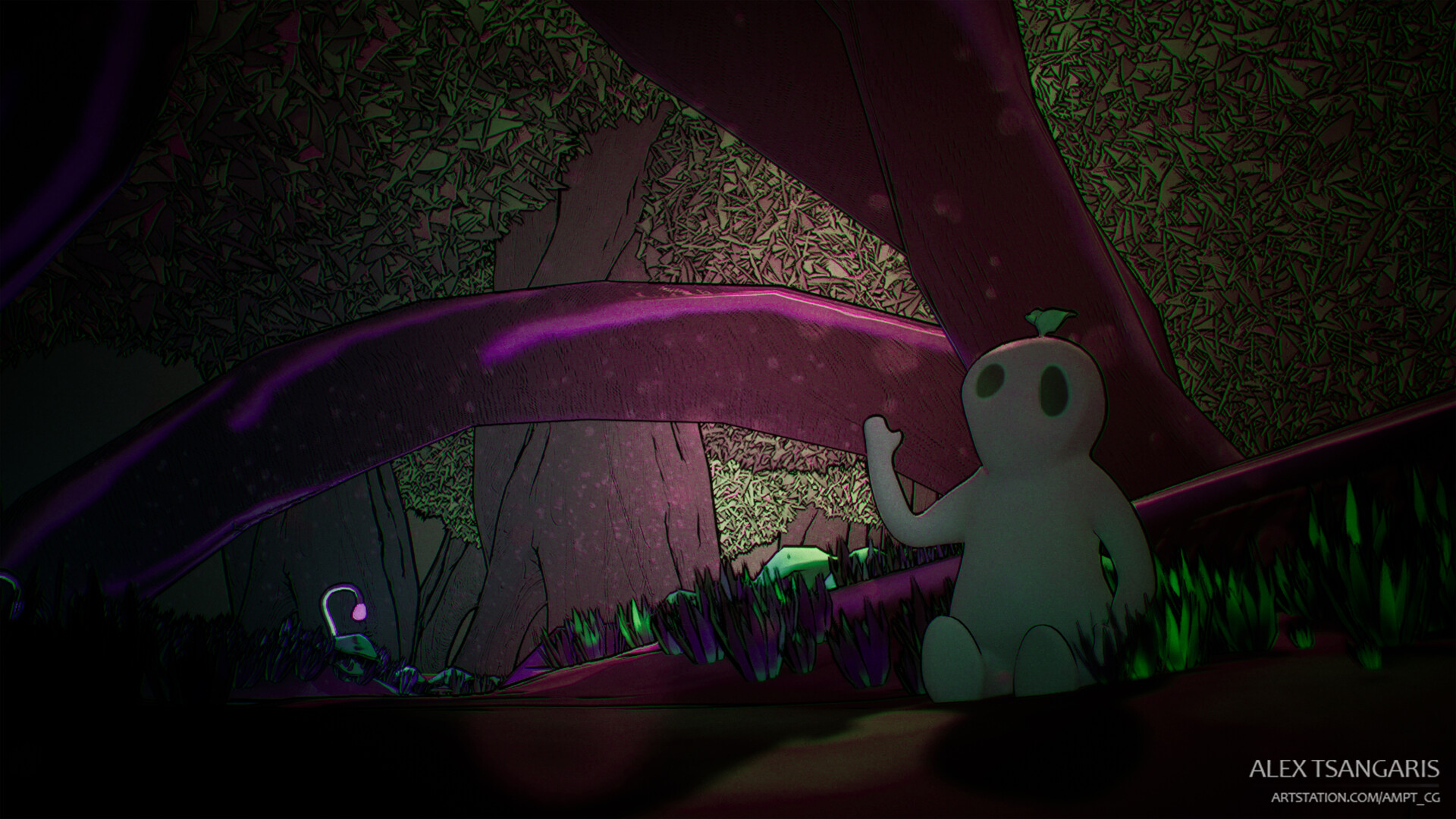 Alexander Michael Poleck Tsangaris - Somewhere Deep in The Forest