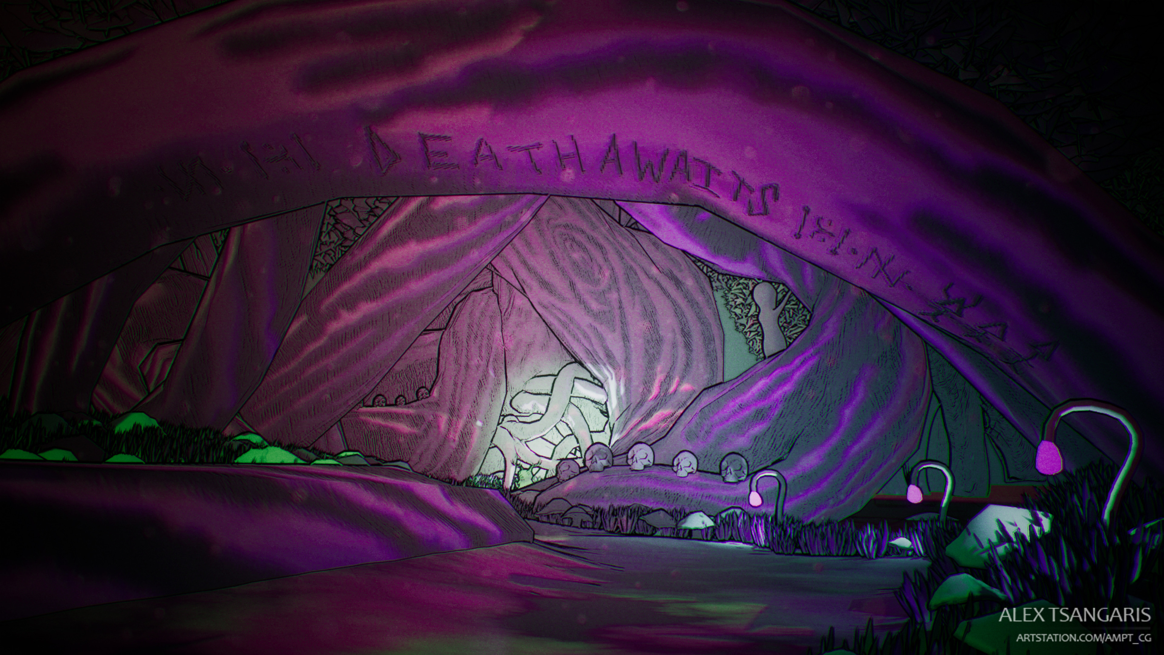 Alexander Michael Poleck Tsangaris - Somewhere Deep in The Forest