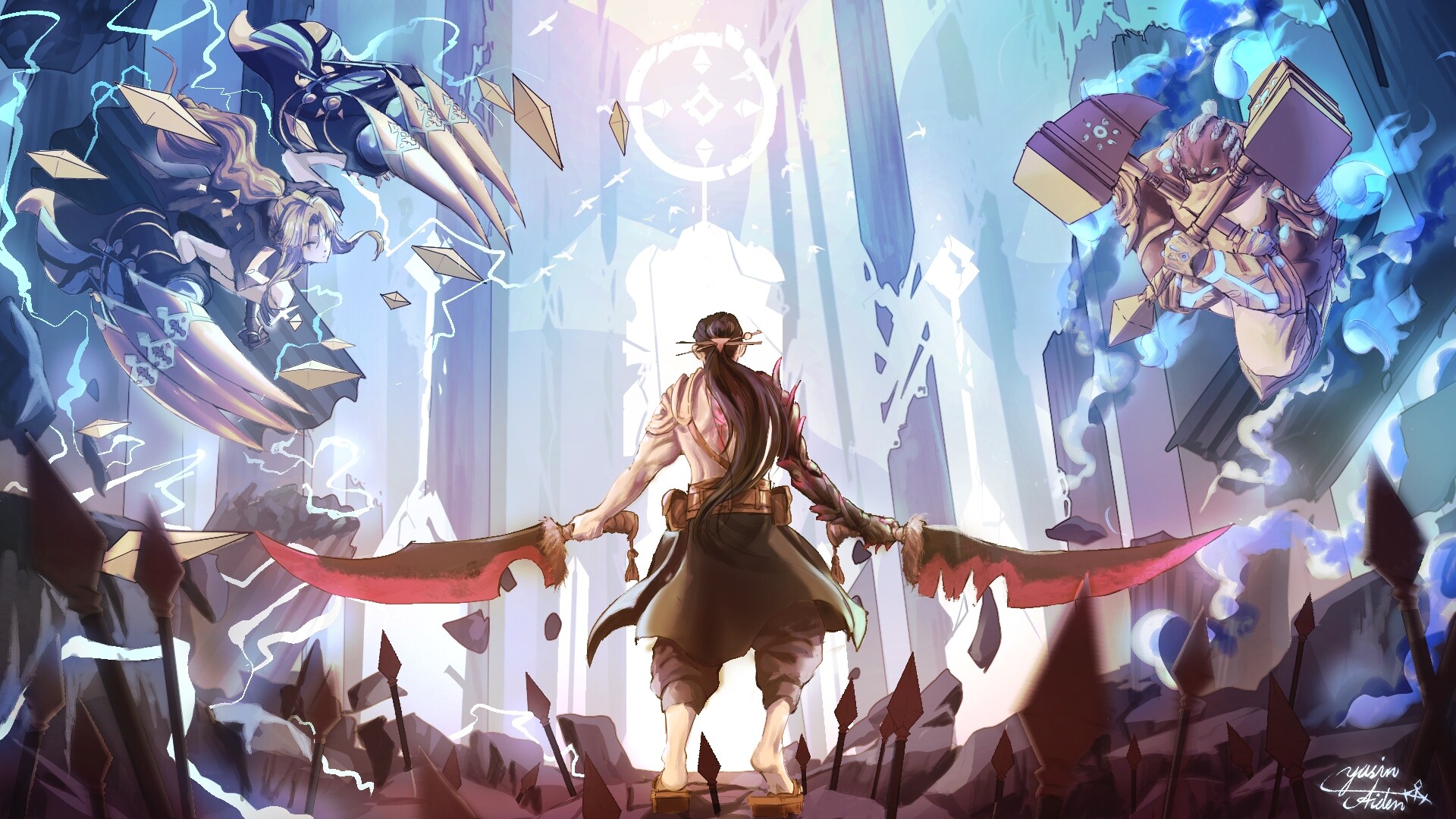 ArtStation - The gate of paradise