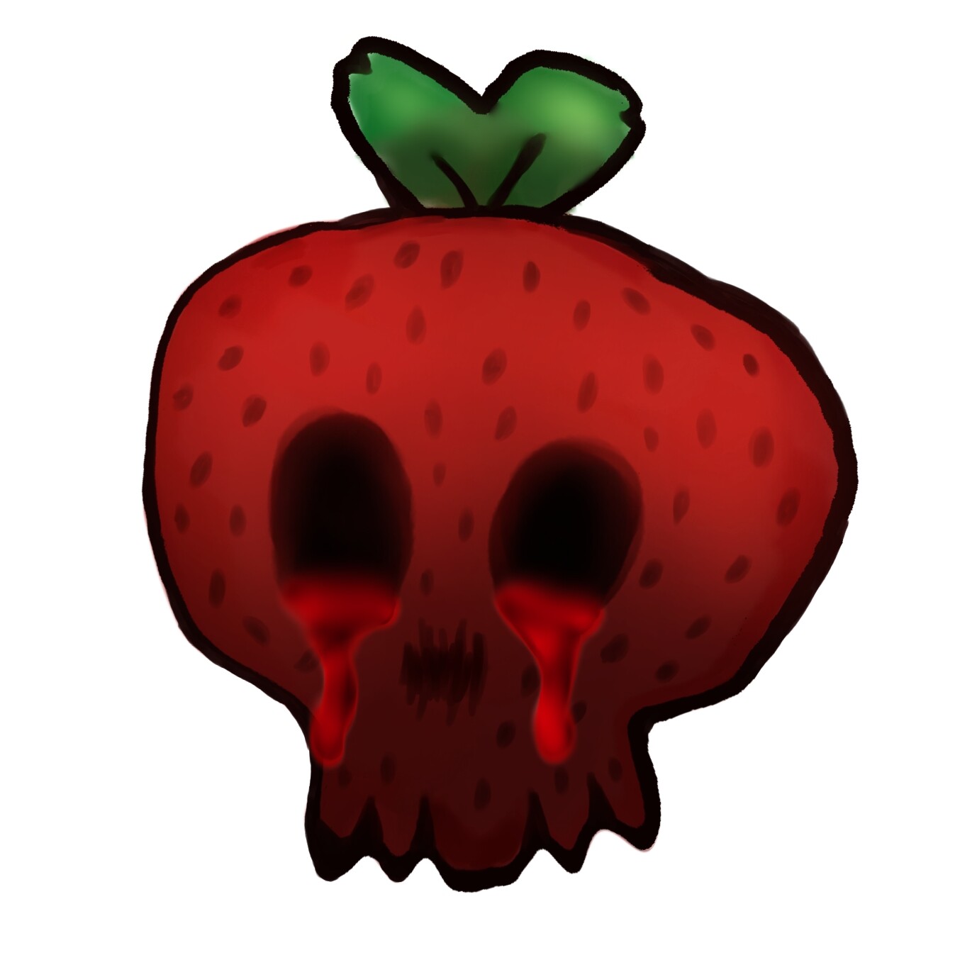 ArtStation - Strawberry Skull