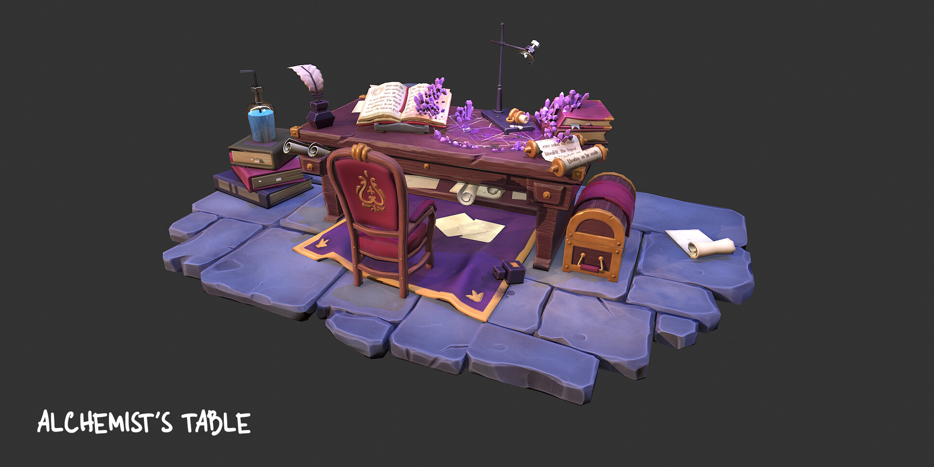 Angelina Zhyvalovich - Alchemist's Table