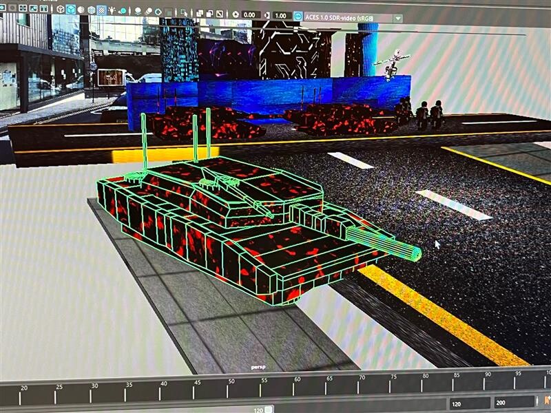 ArtStation - models on Maya