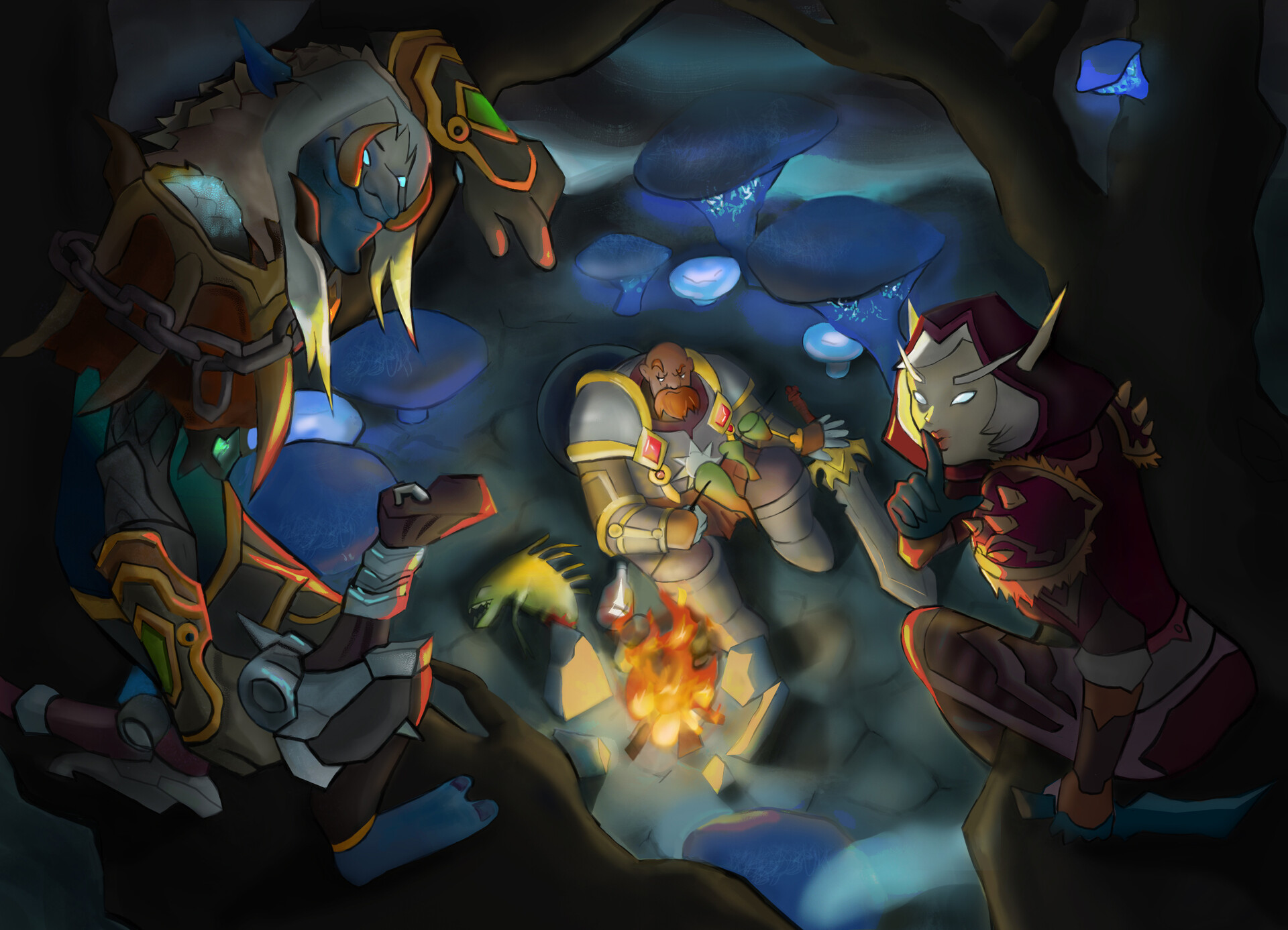 ArtStation - Fan art for the game World of Warcraft