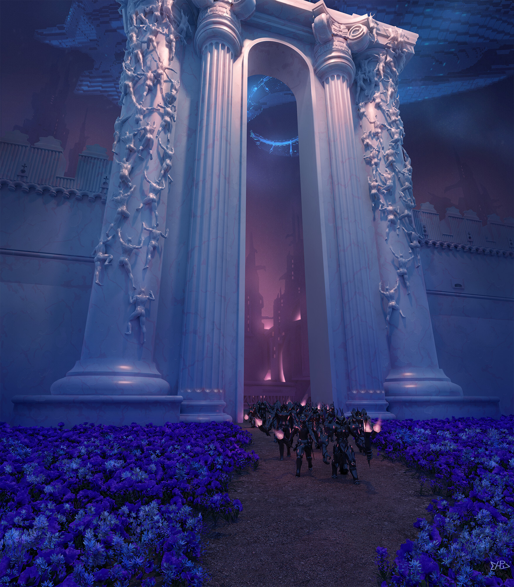 Gate by Alexander Garkavi : r/ImaginaryPortals