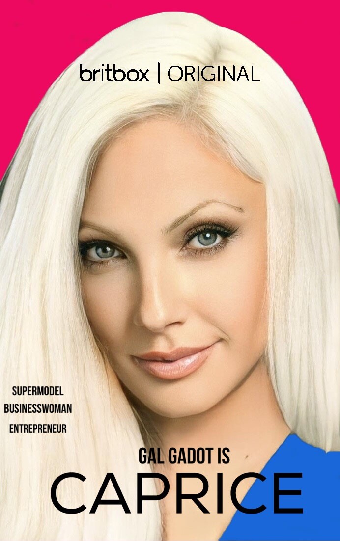 ArtStation - A Concept Poster for a Caprice Bourret biopic Starring Gal Gadot