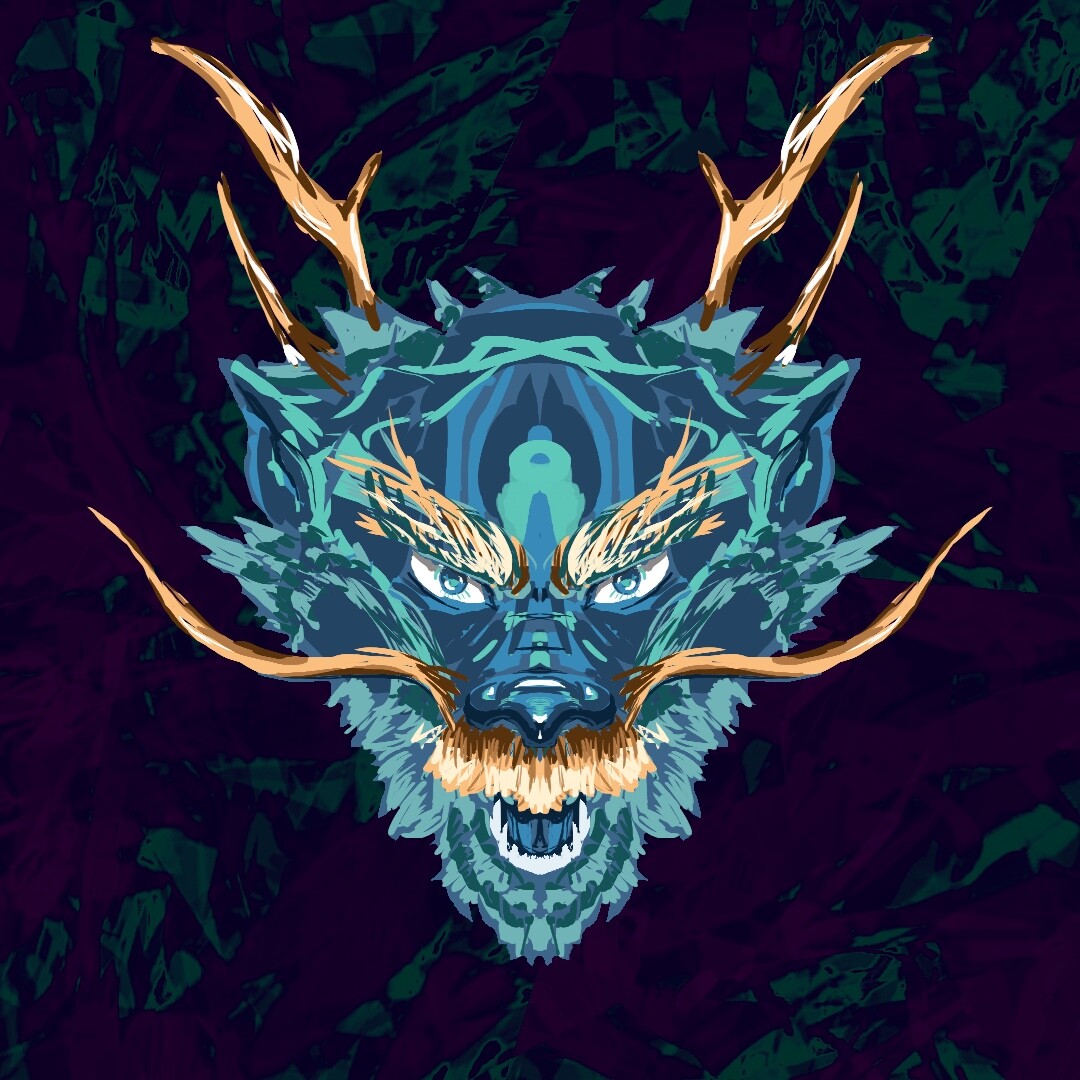 ArtStation - Chinese turquoise dragon