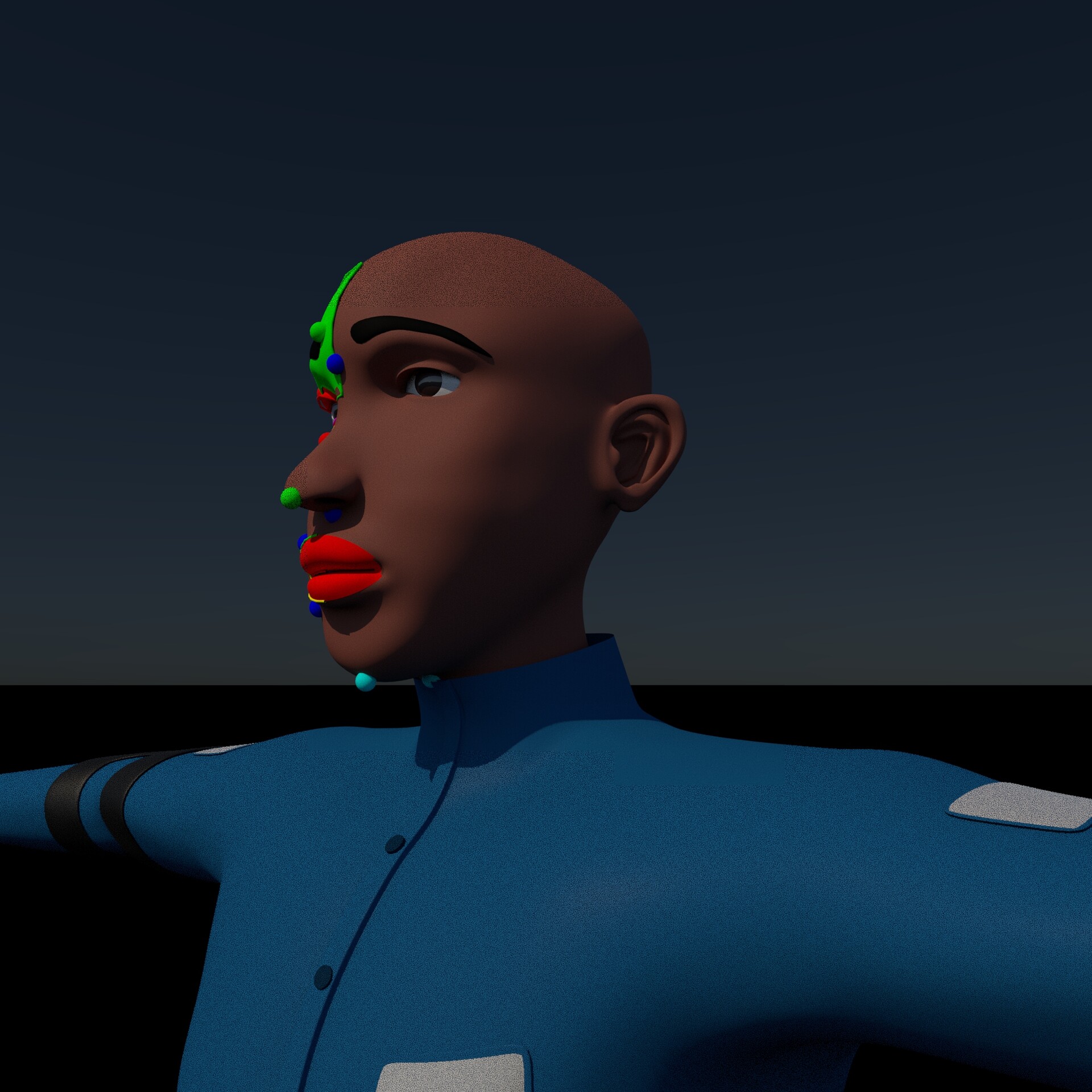 ArtStation - 3D Dispatch man