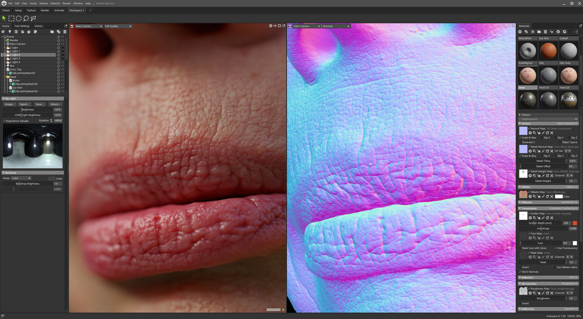 3D Scan Store - HD Head Scan Kit Bash