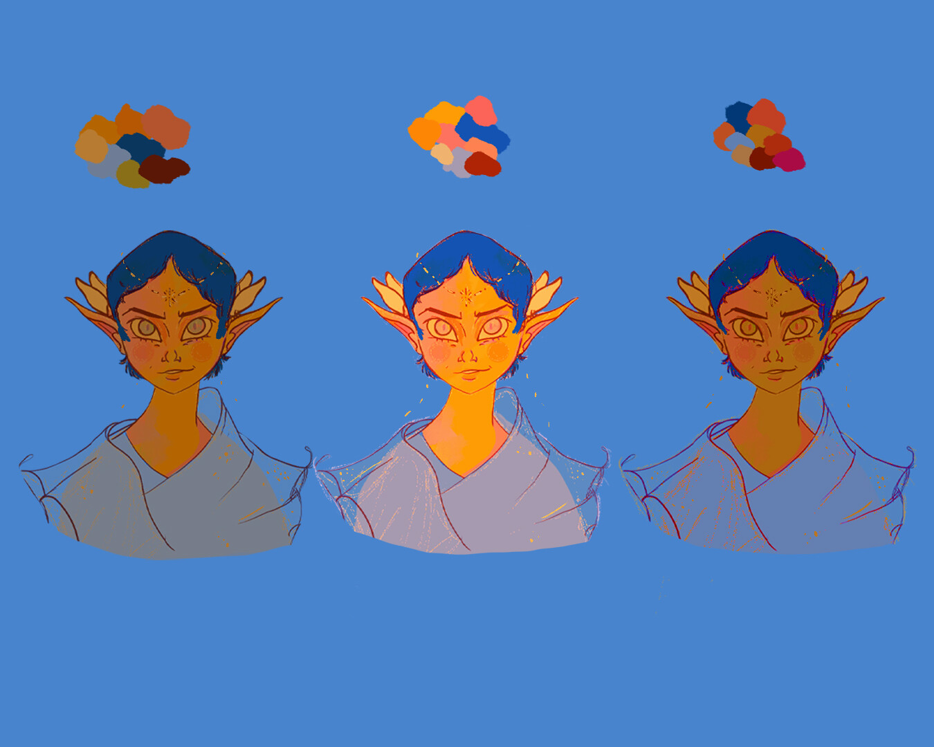 ArtStation - Color Palette Exercise