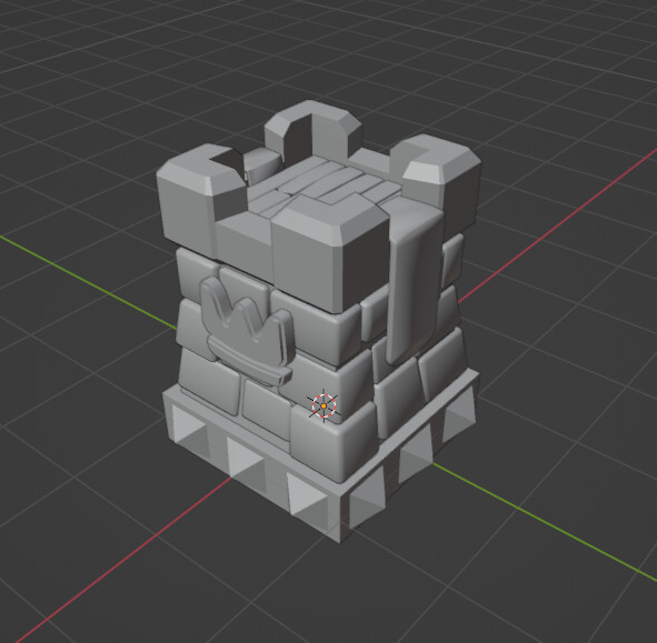 ArtStation - Commissioned Clash Royale Tower