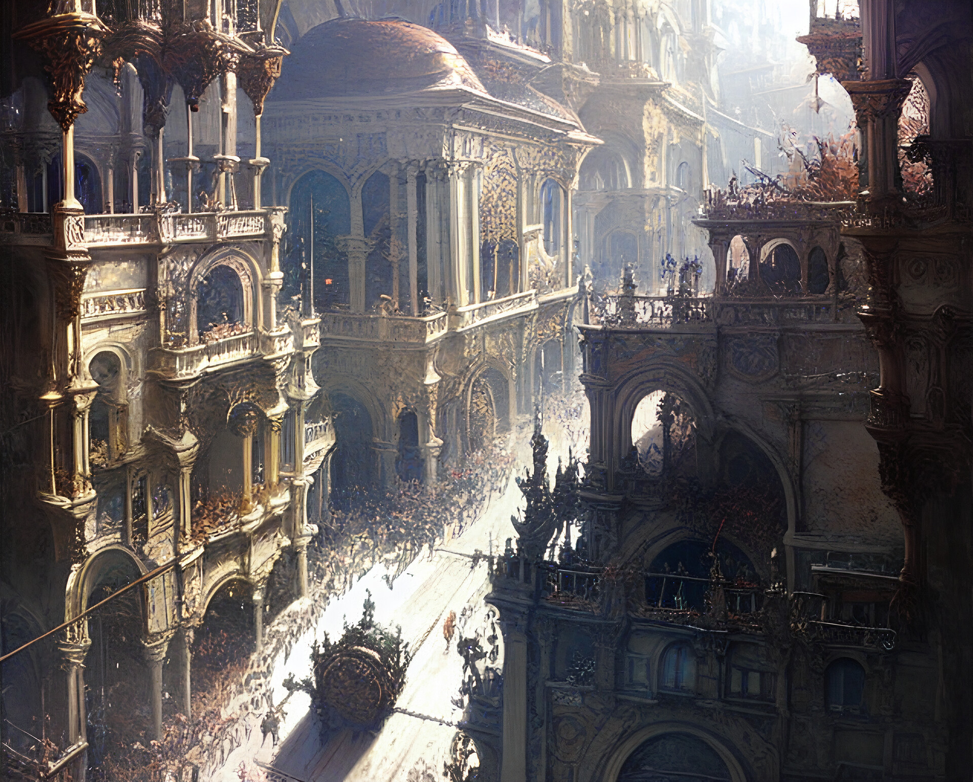 ArtStation - Fantasy City 11