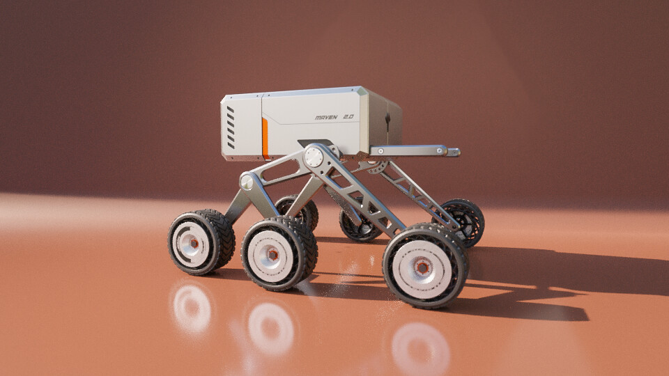 ArtStation - Mars Rover Concept Design - UIU Mars Rover Team
