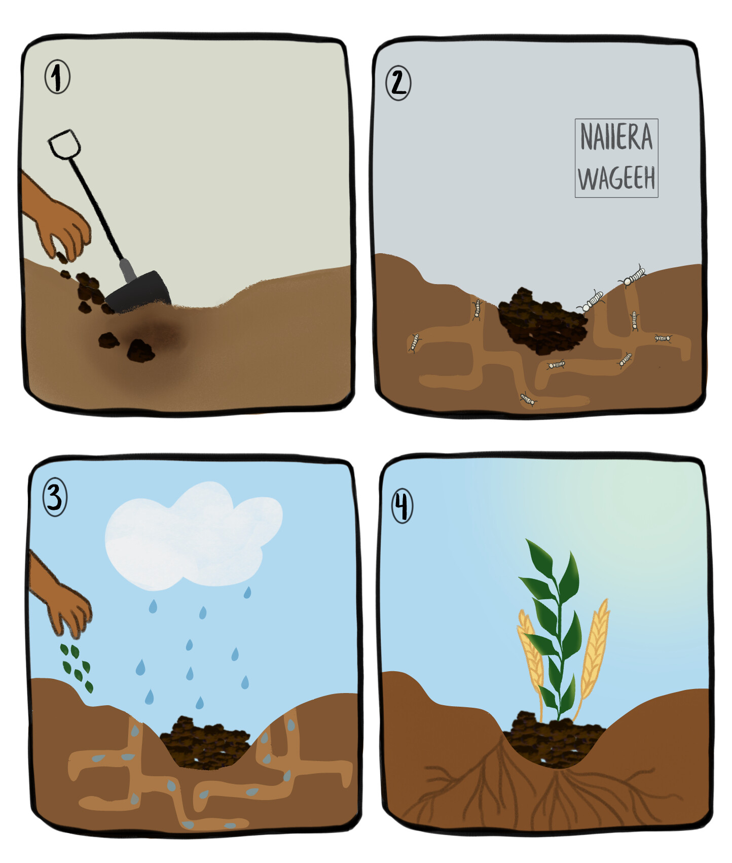 ArtStation - "Zaï" comic strip