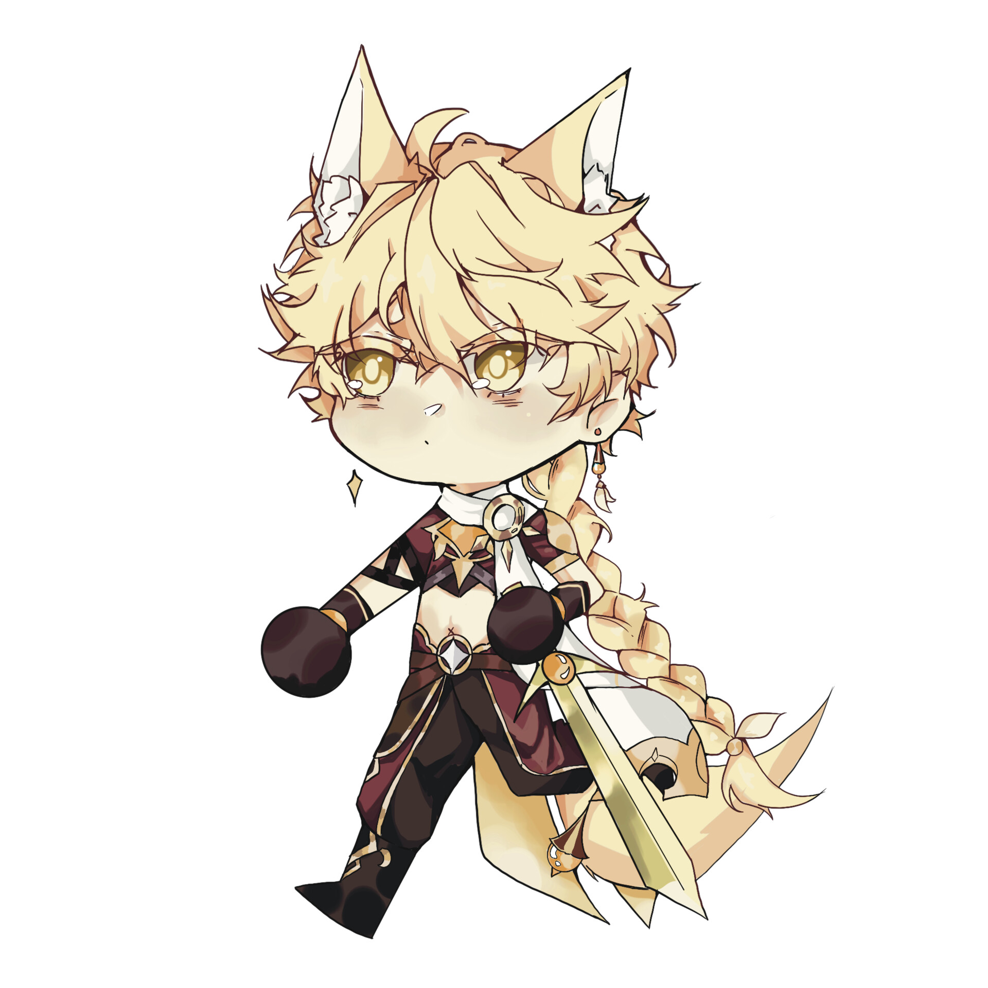 ArtStation - Aether Doggo keychain new ver