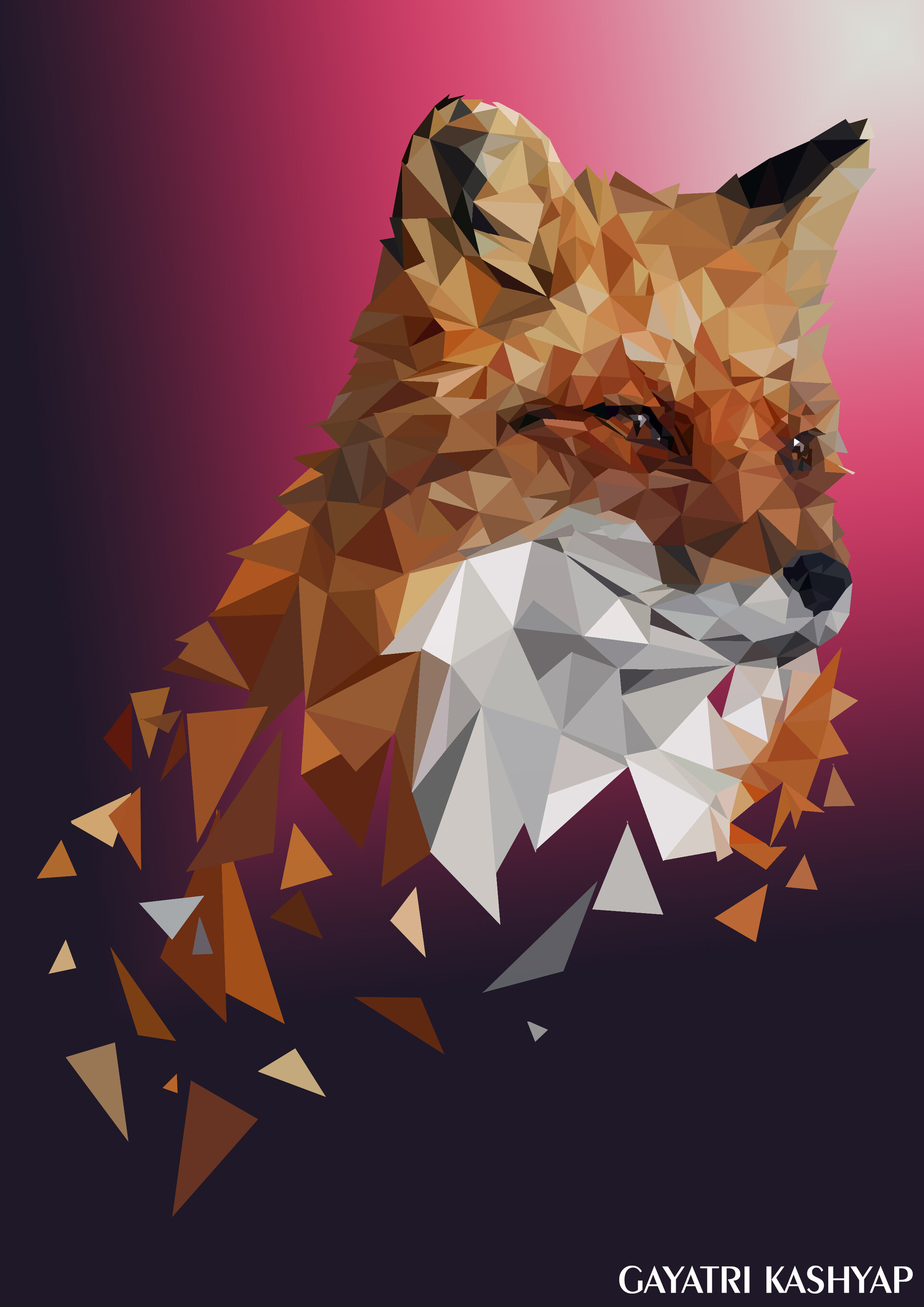 ArtStation - POLYGONAL ART