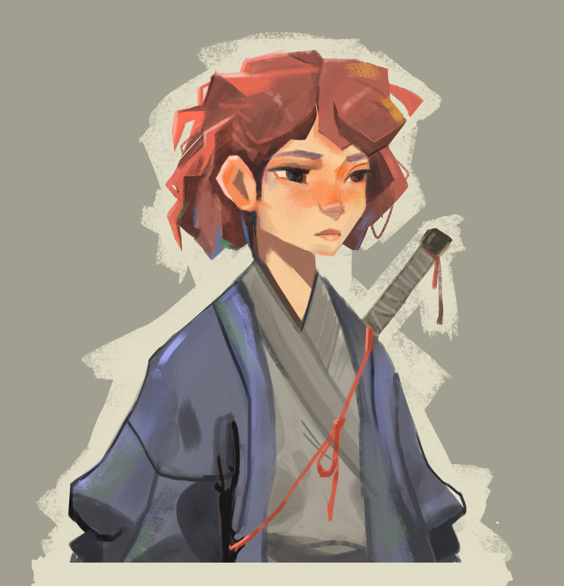 ArtStation - Brave yet sad