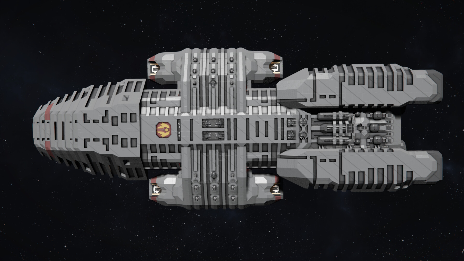 ZEO CMF - Battlestar Poseidon BSG 42 Triton-class