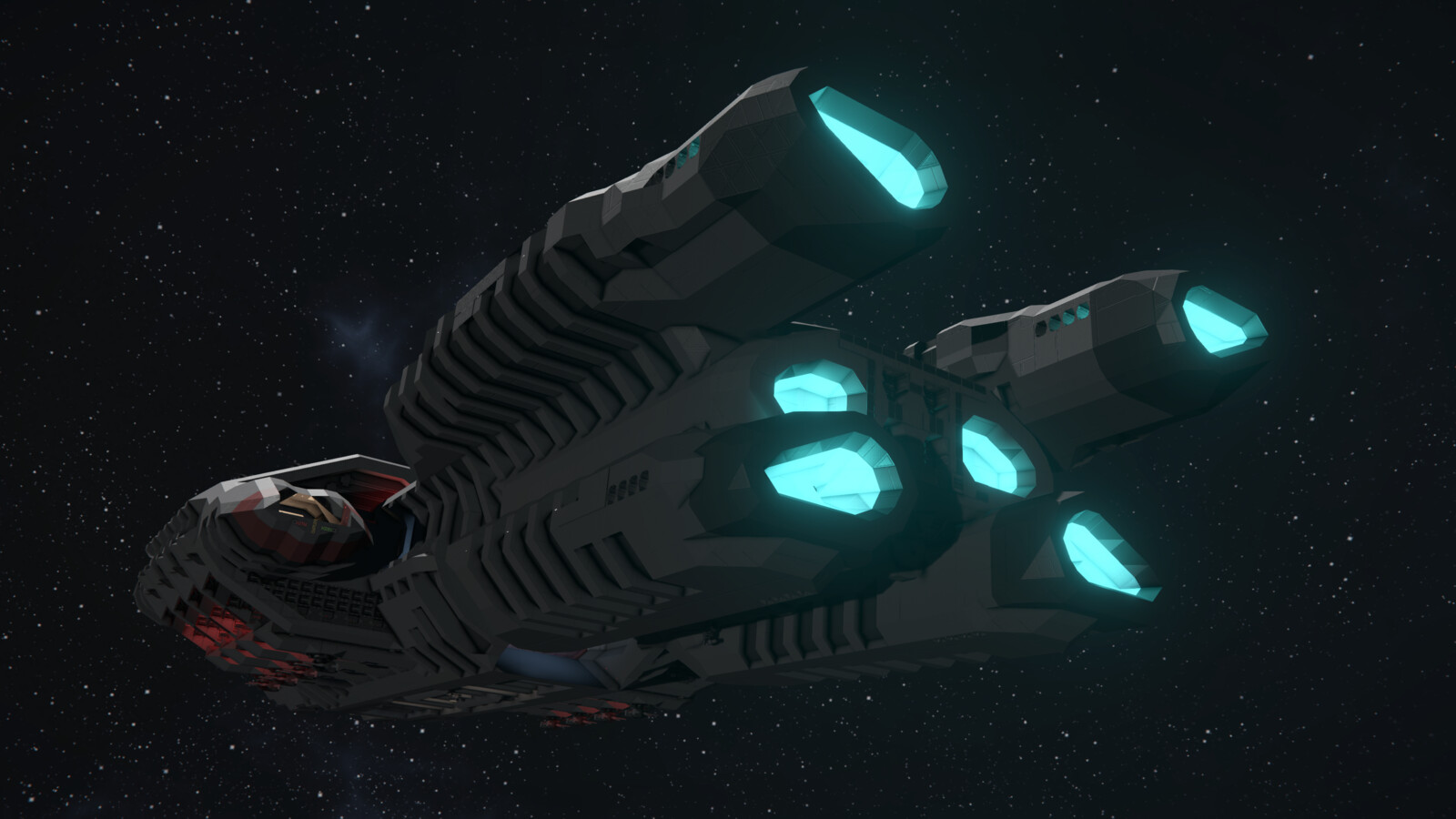 ZEO CMF - Battlestar Poseidon BSG 42 Triton-class