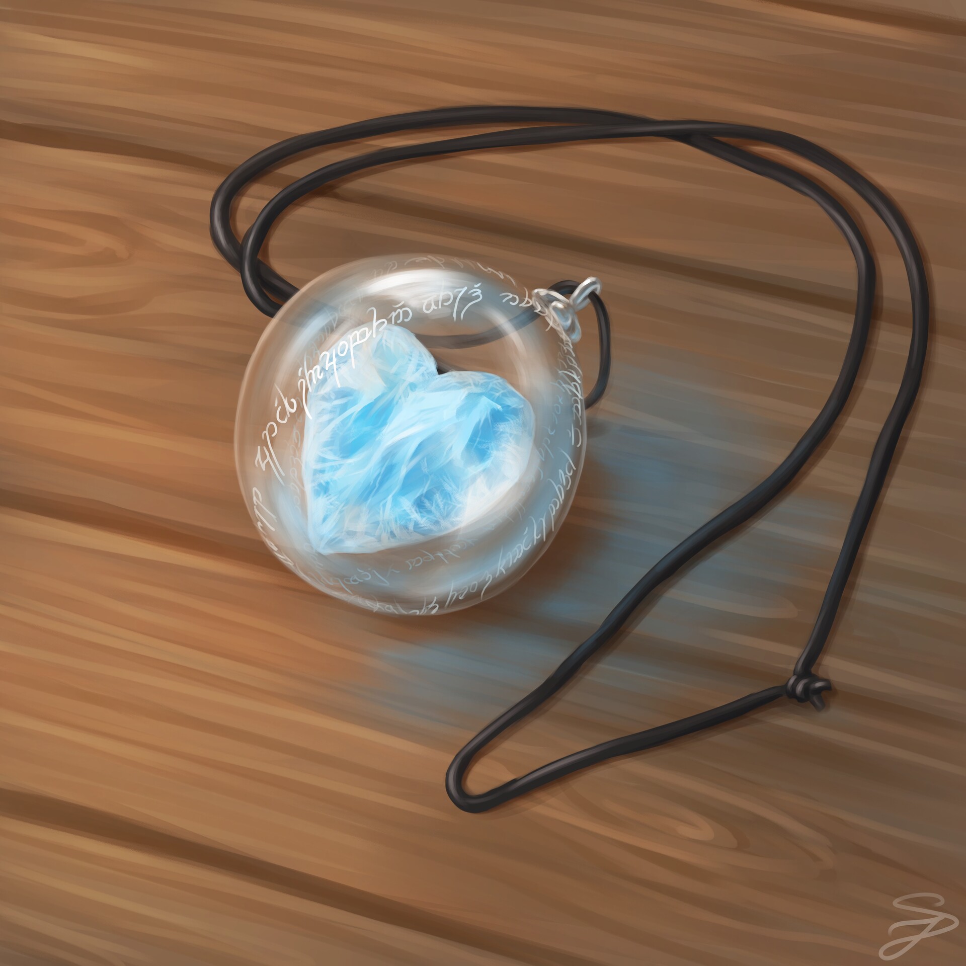 ArtStation - Elven Amulet