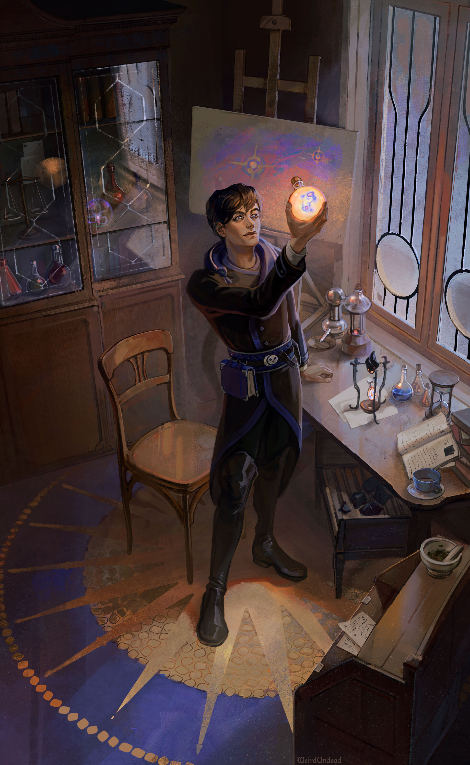 ArtStation - Young alchemist