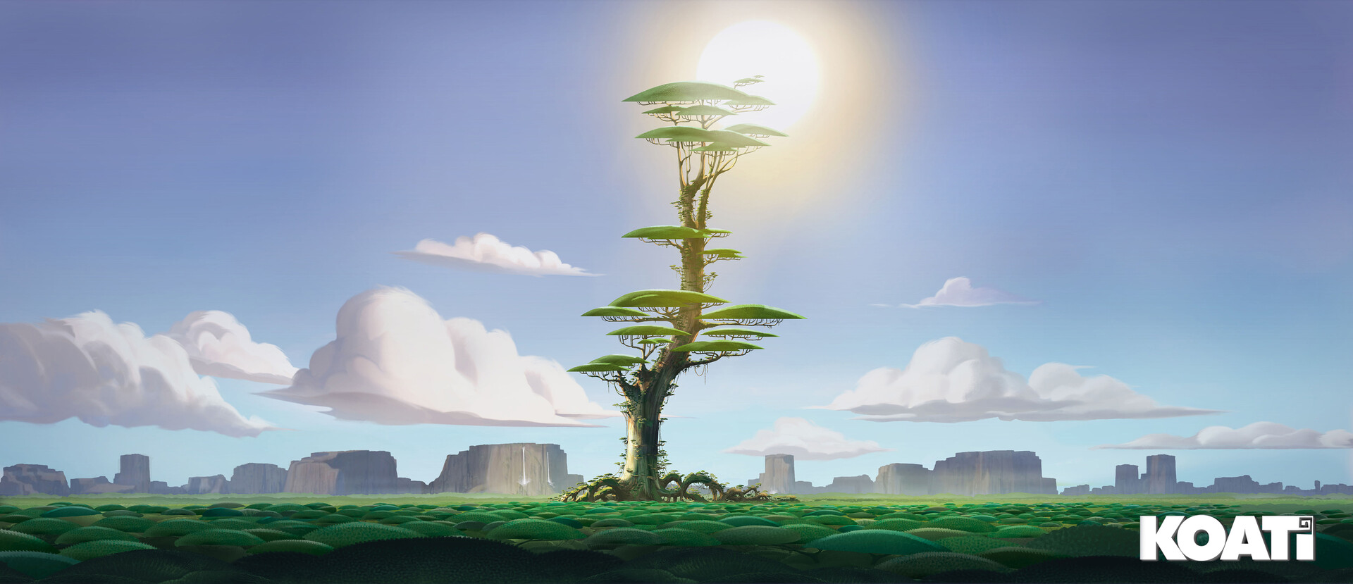 ArtStation - Koati BG Painting Tree of Life