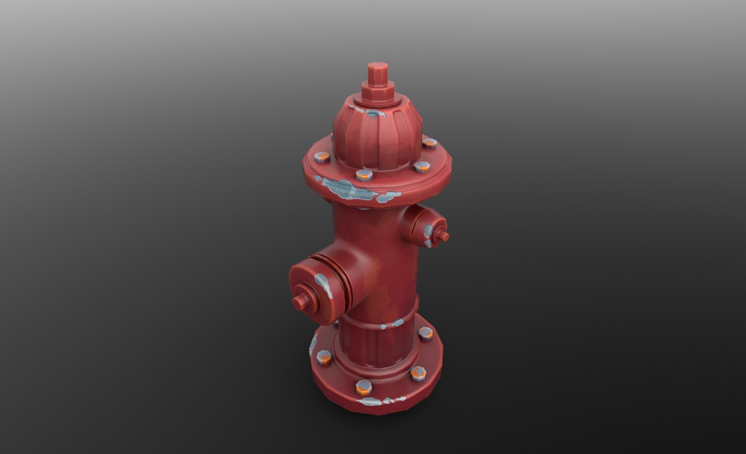 ArtStation - Stylized Fire Hydrant