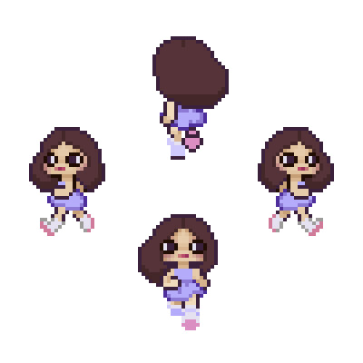 ArtStation - run animation sprite