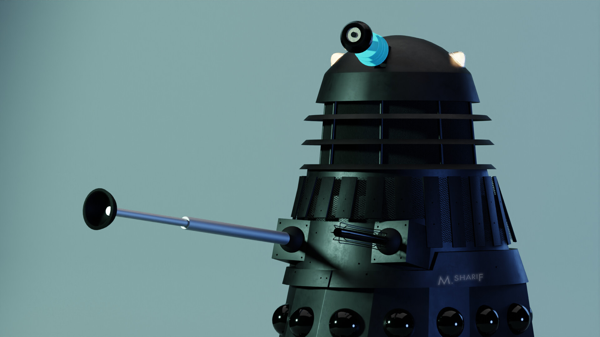 ArtStation - 70s Dalek render