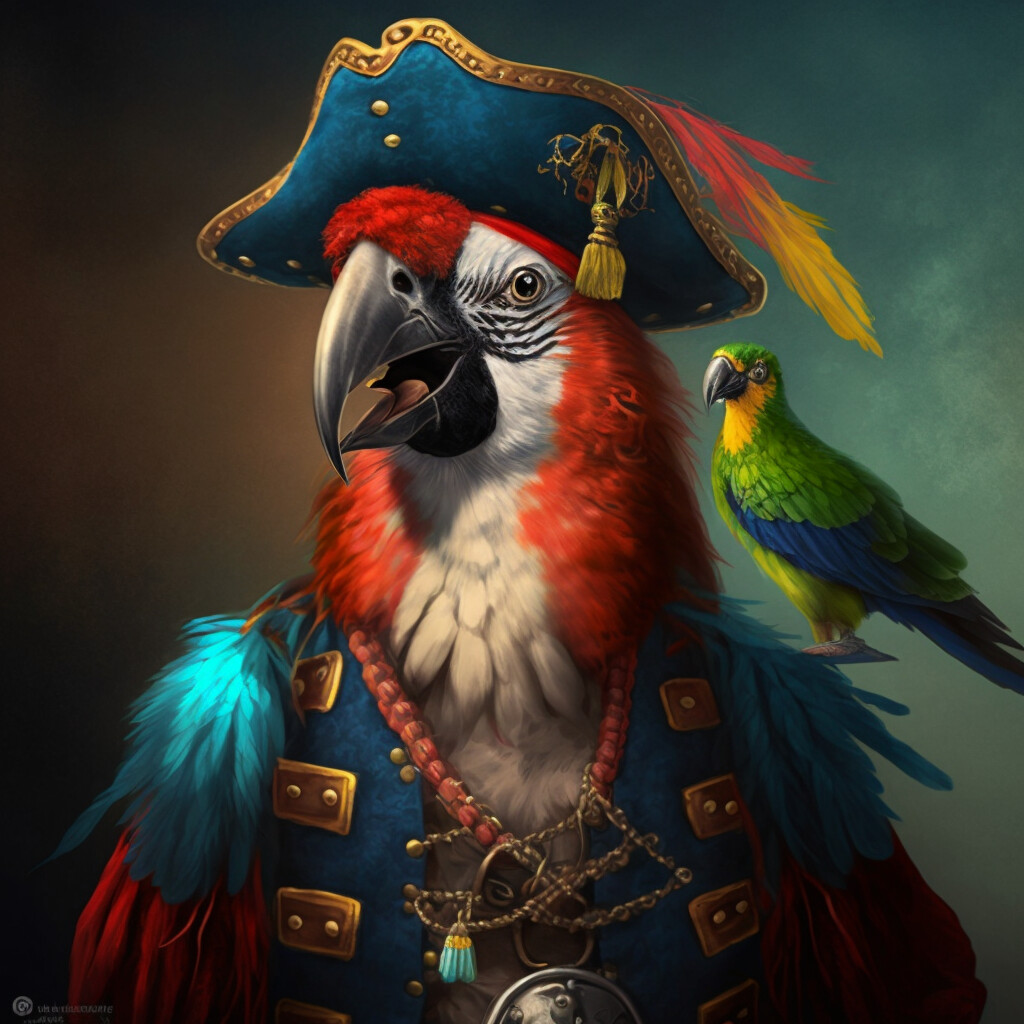 ArtStation - Captain Papagaio