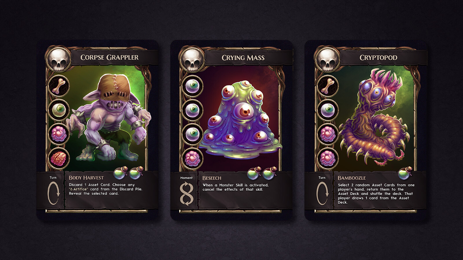 Victor Moura - Monster Card Game Design