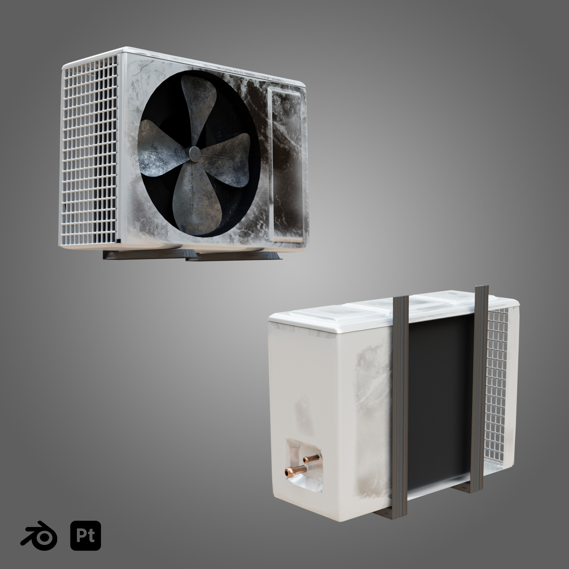 ArtStation - Air conditioning unit