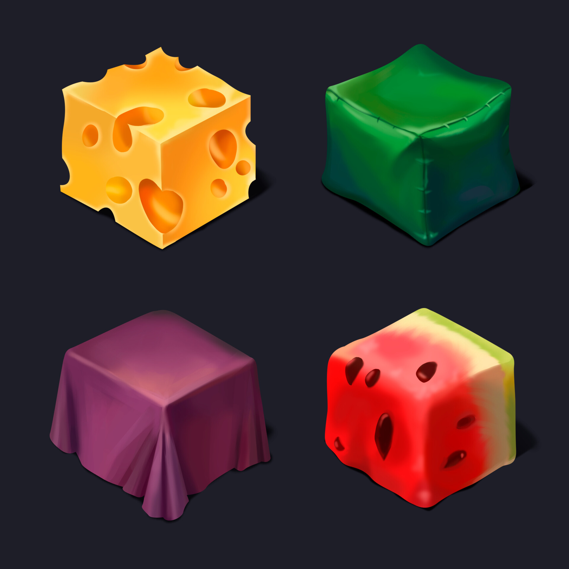 ArtStation - material / game art