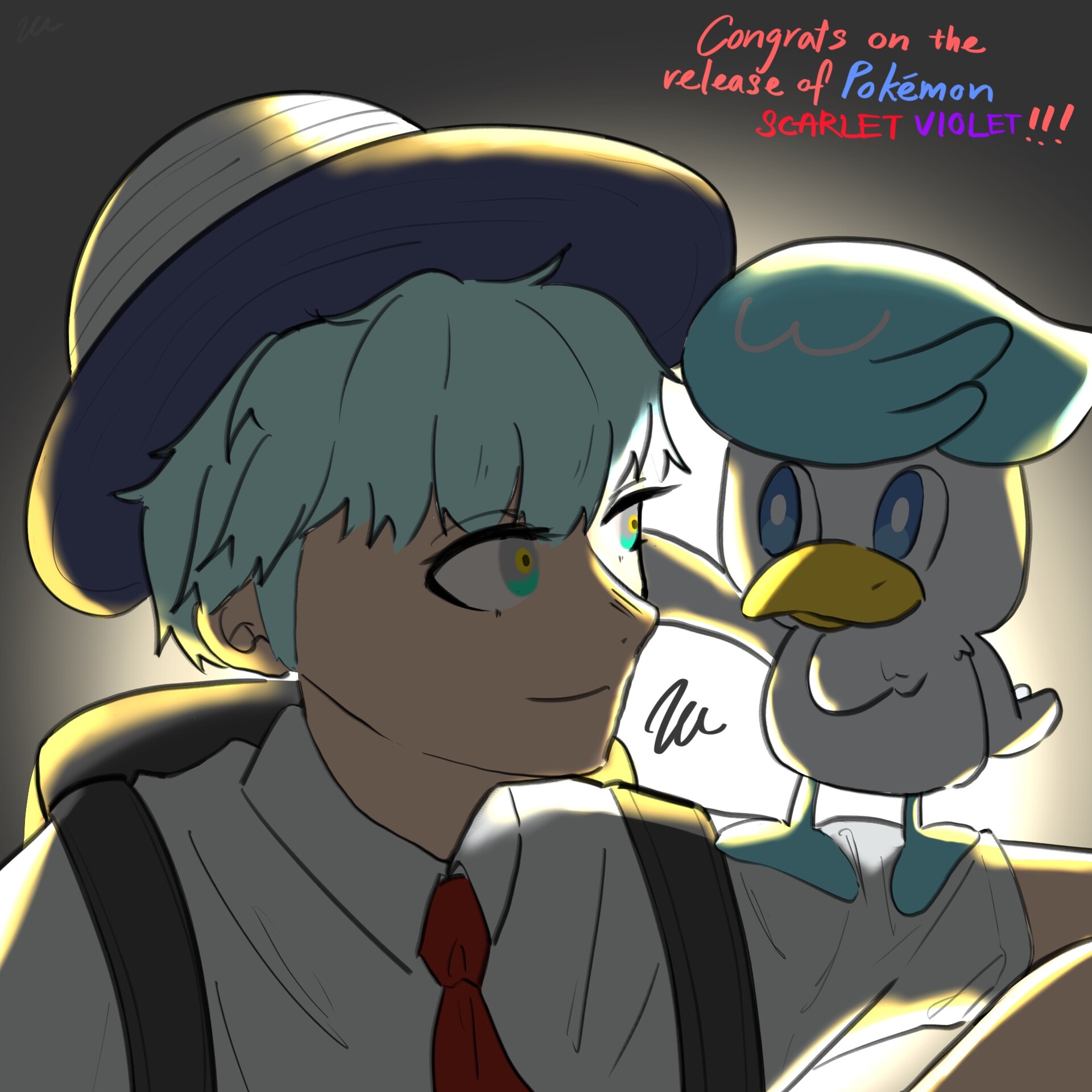 ArtStation - FANART pokemon scarlet & violet