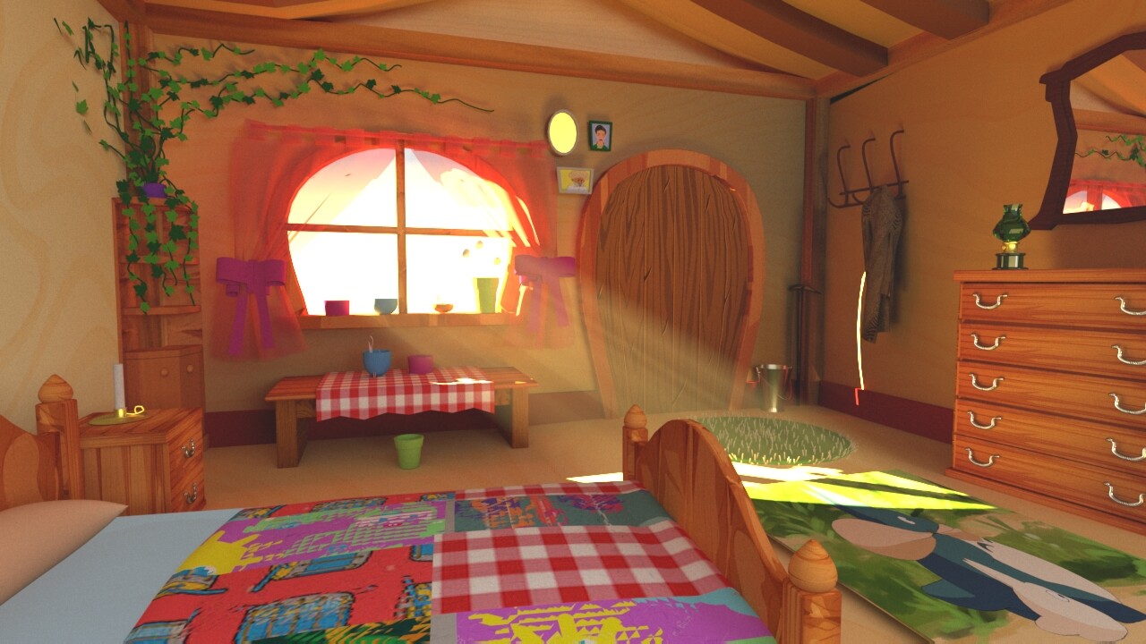 ArtStation - Granny room