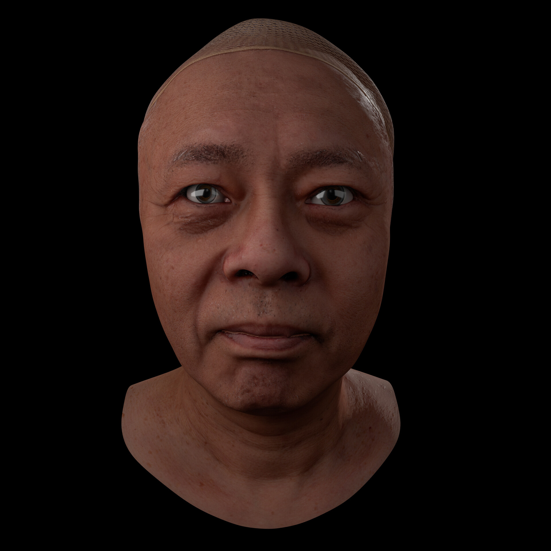 ArtStation - Model and texture using Scan data