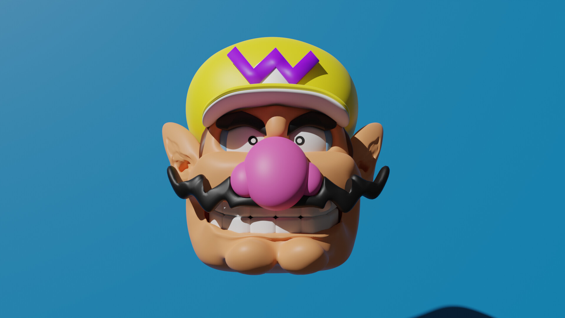 ArtStation - Wario's head