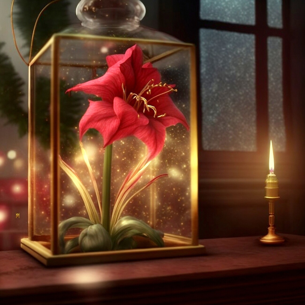 ArtStation - Magic of the amaryllis