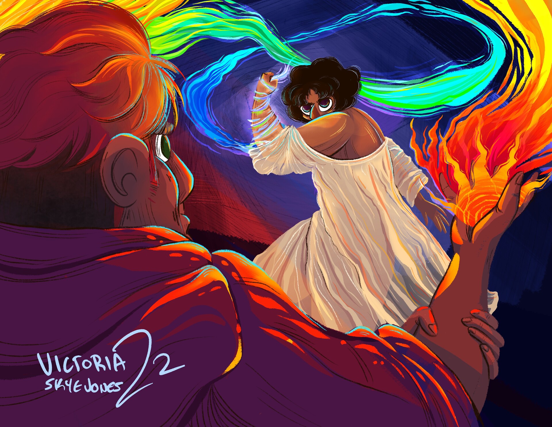 ArtStation - Battle magic