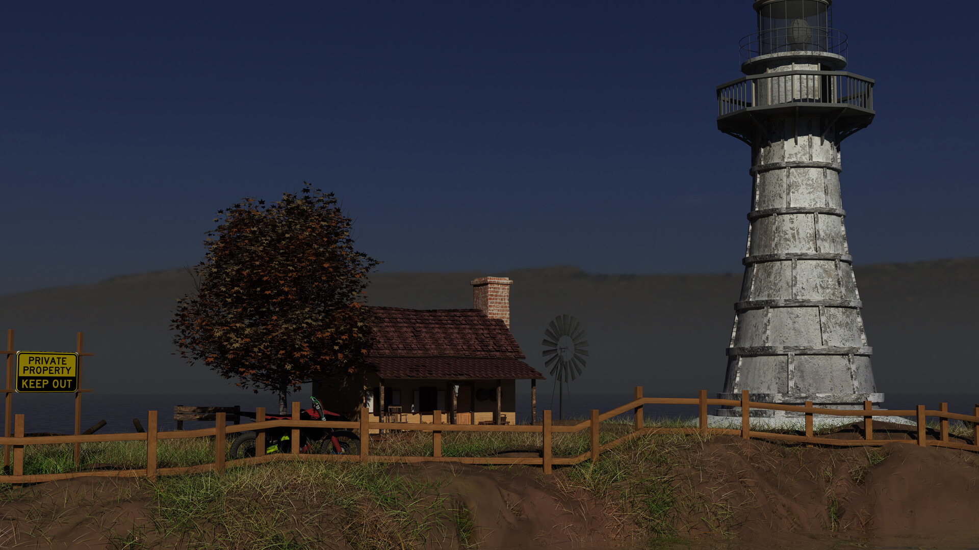 ArtStation - Lighthouse Exterior