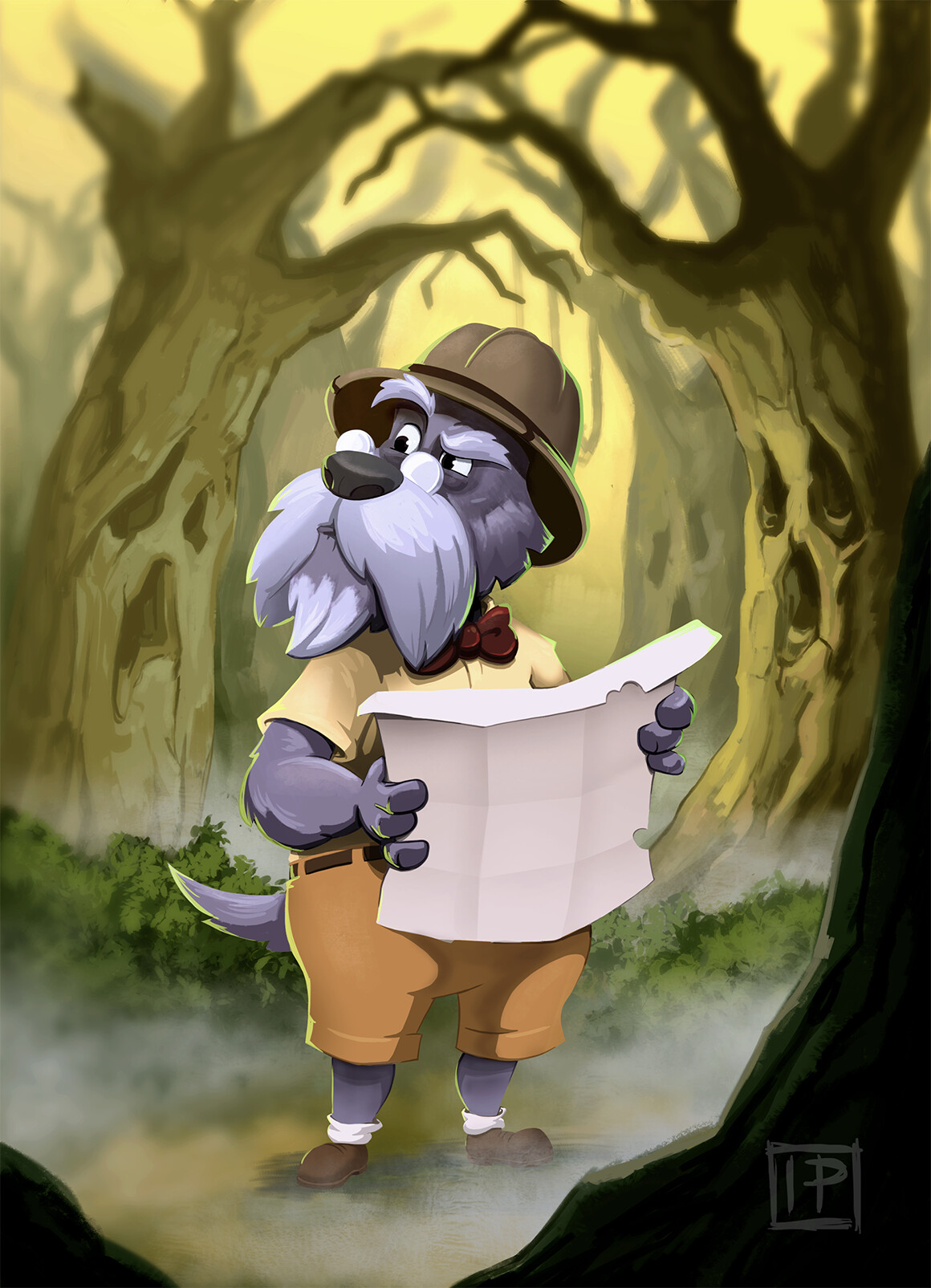 ArtStation - Dog Adventurer