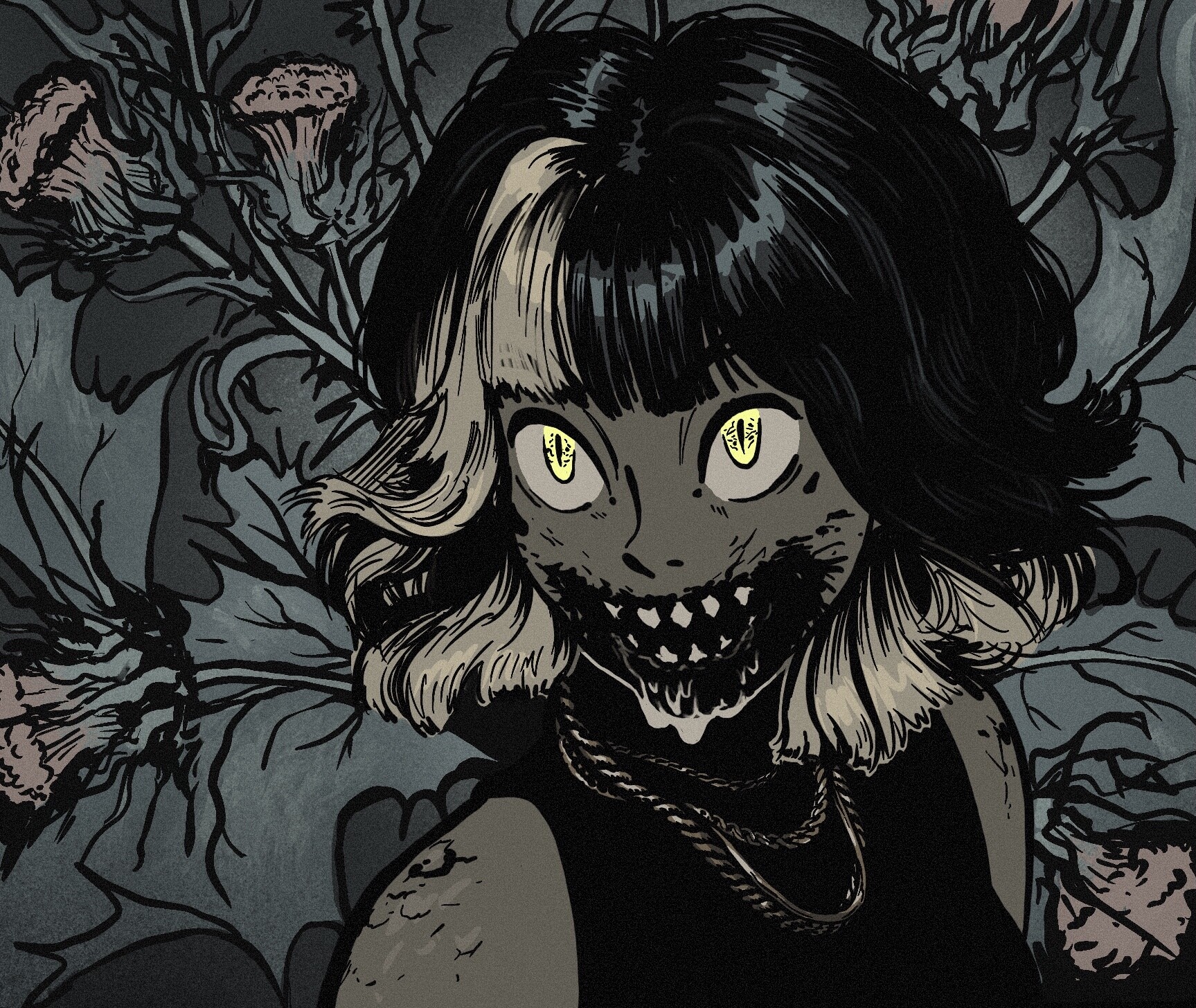 ArtStation - Snake-Demon Girl