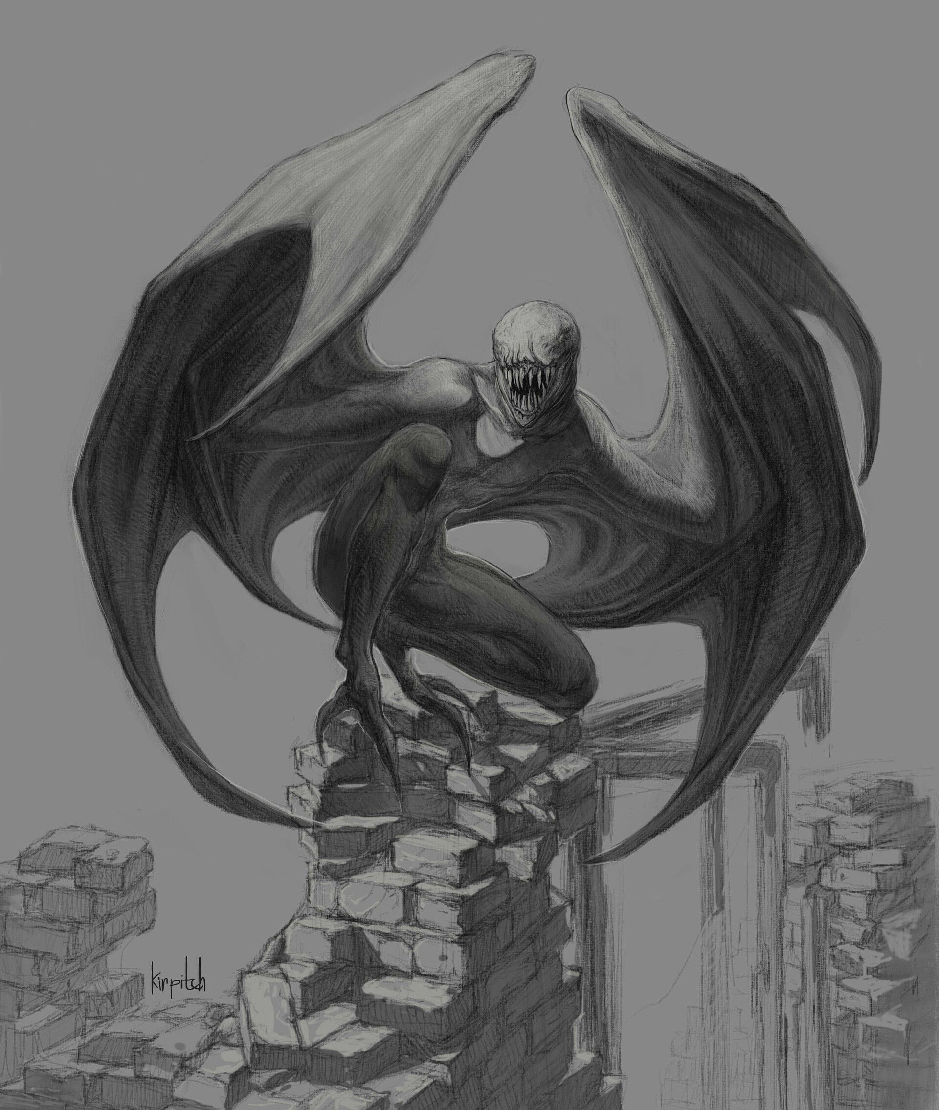 ArtStation - white devil