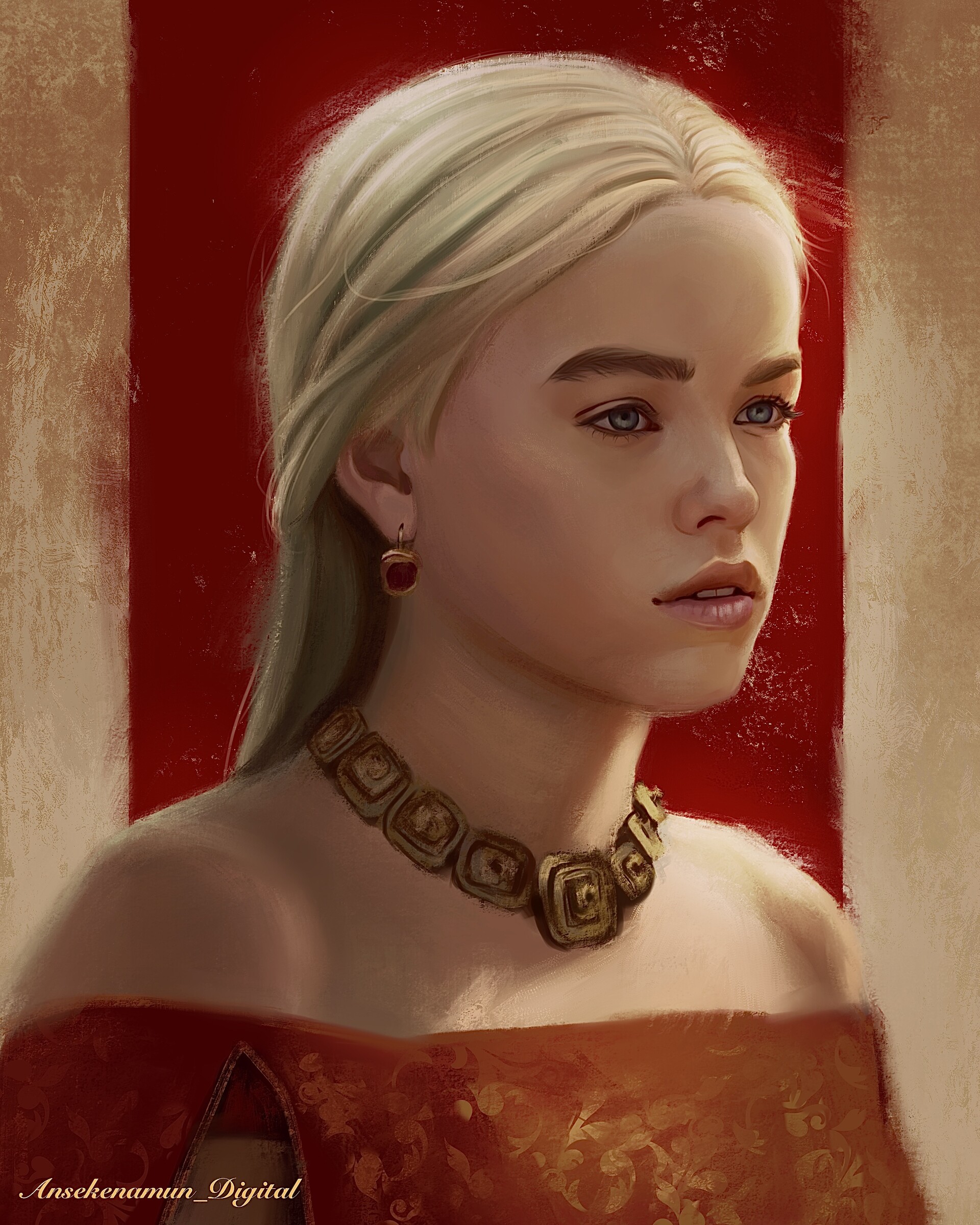 ArtStation - Rhaenyra Targaryen