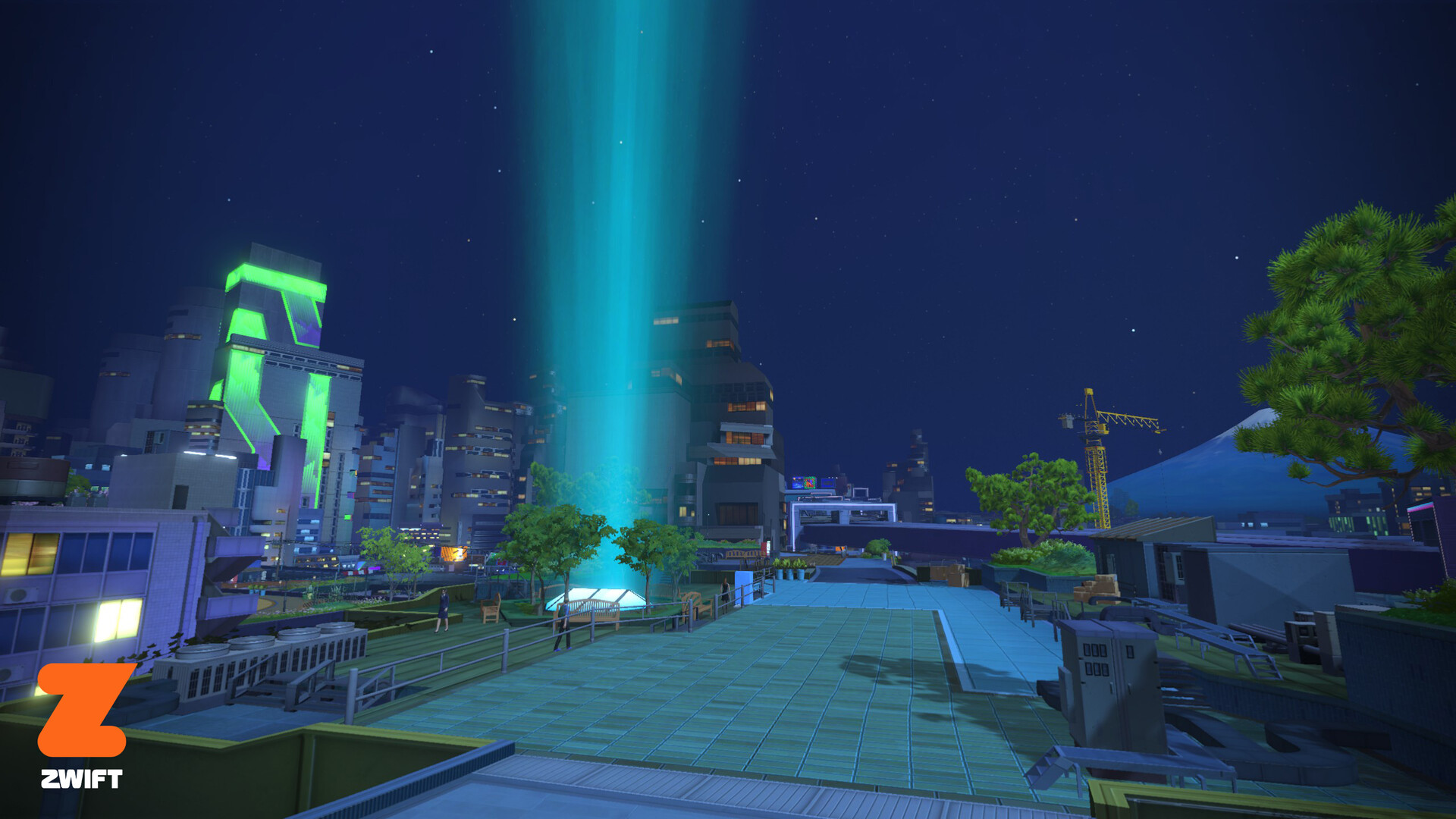 Chris Silber - Zwift - Makuri Islands - Neokyo City