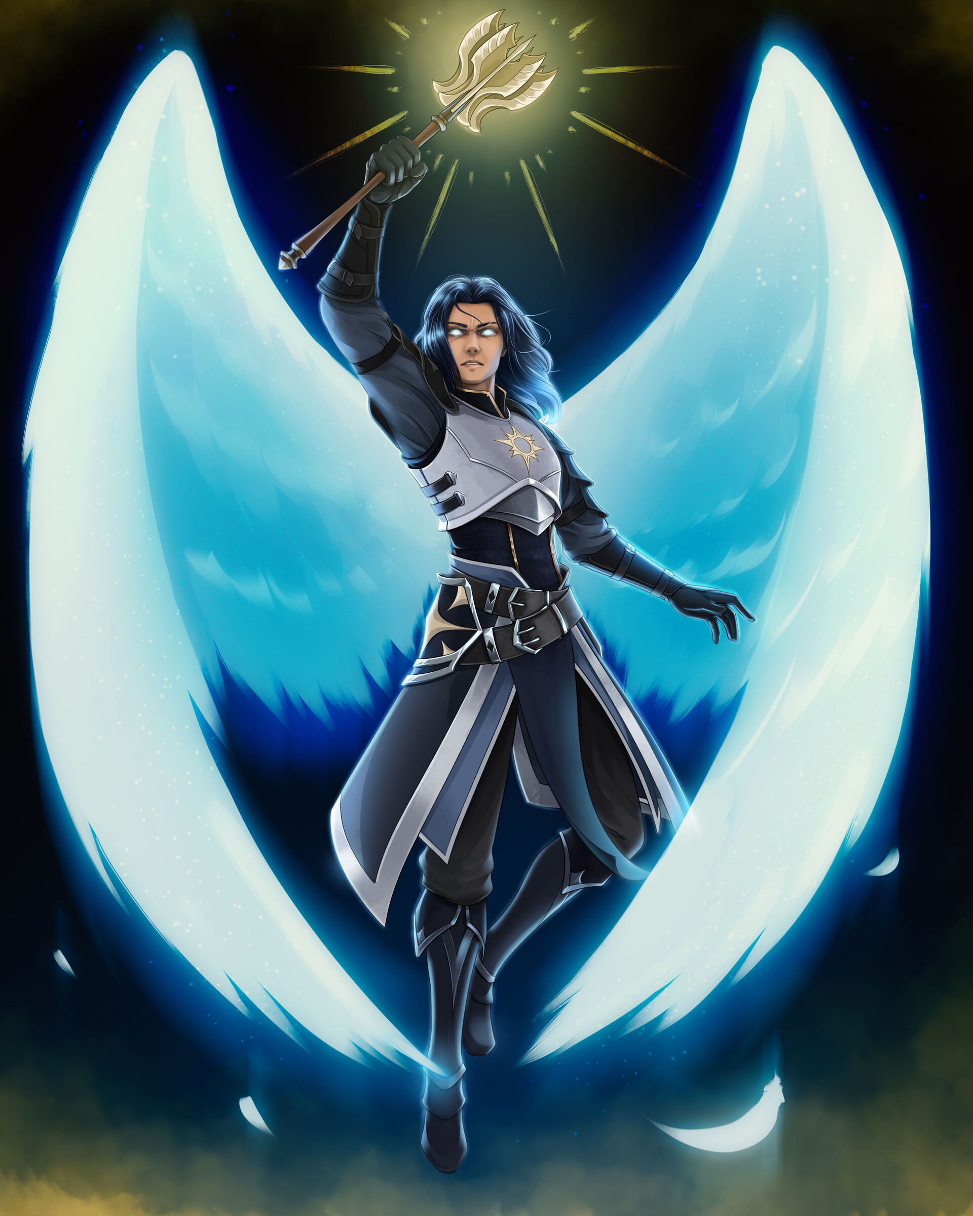 ArtStation - Aasimar Cleric