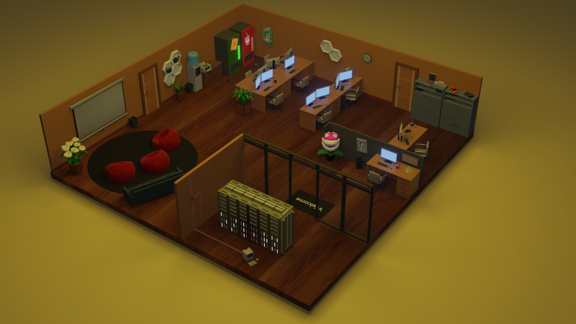 ArtStation - Simple office