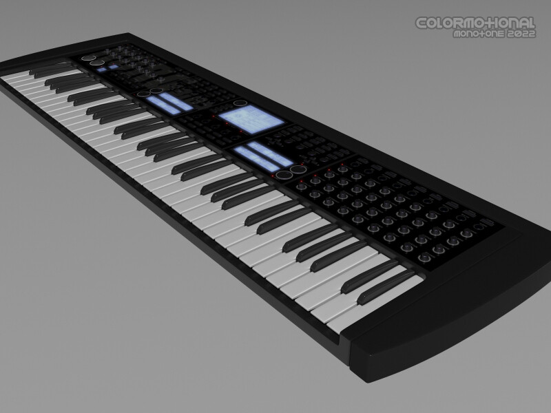 ColorMotional - Old design of Synthesizer in concept