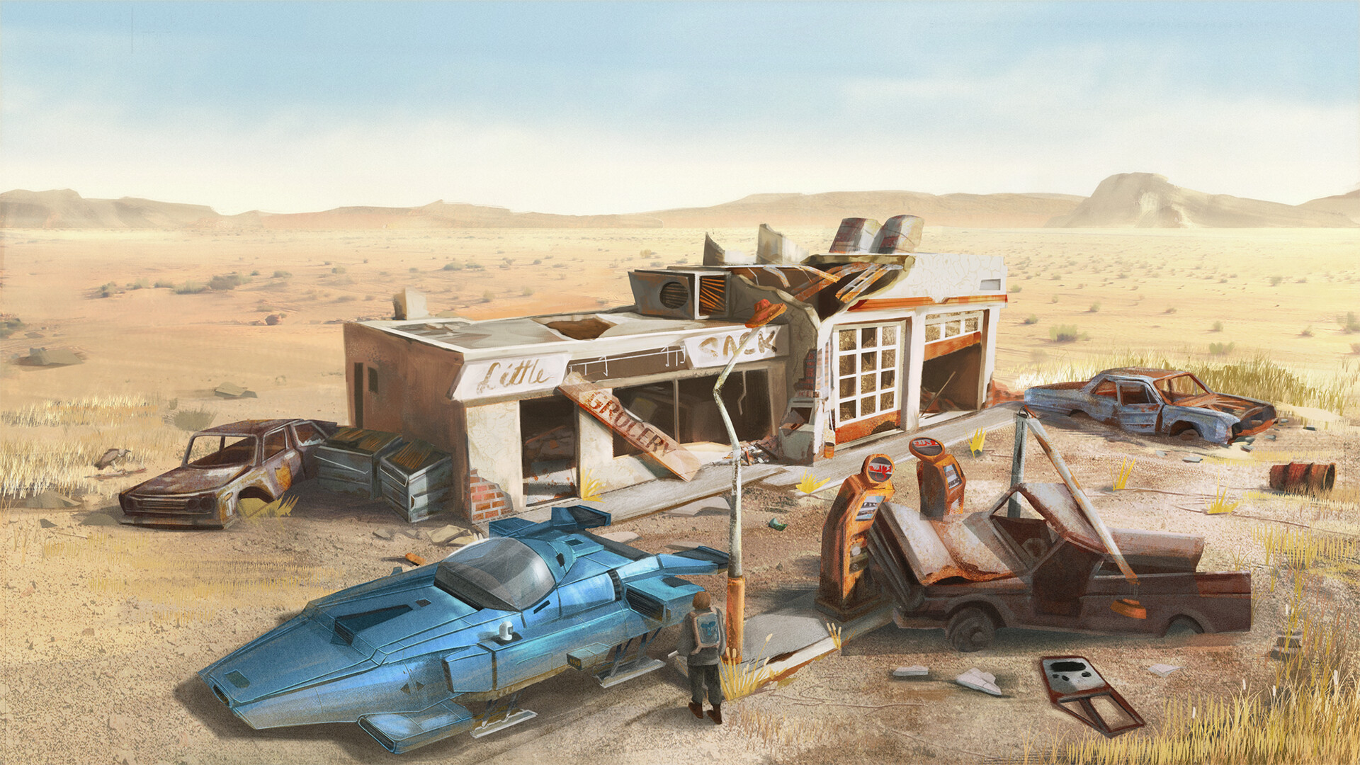 ArtStation - Service Station